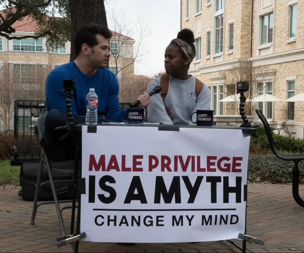 Steven Crowder's 'Change My Mind' Videos Do Not Foster Open Debate